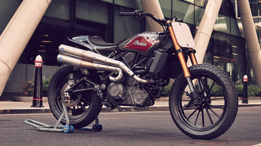 Indian FTR 1200 Hooligan Racer: S&S Cycle macht aus Serie ein Rennbike ...