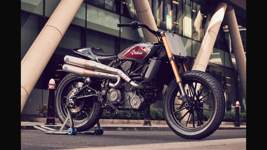 Indian FTR 1200 Hooligan Racer: S&S Cycle macht aus Serie ein Rennbike ...