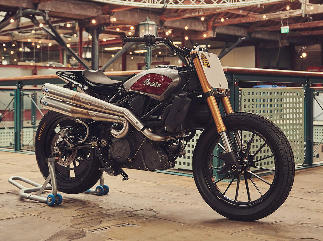 Indian FTR 1200 Hooligan Racer: S&S Cycle macht aus Serie ein Rennbike ...