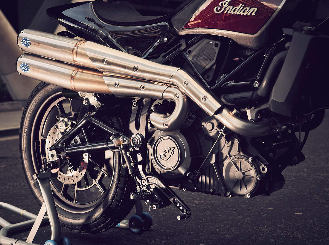 Indian FTR 1200 Hooligan Racer: S&S Cycle macht aus Serie ein Rennbike ...