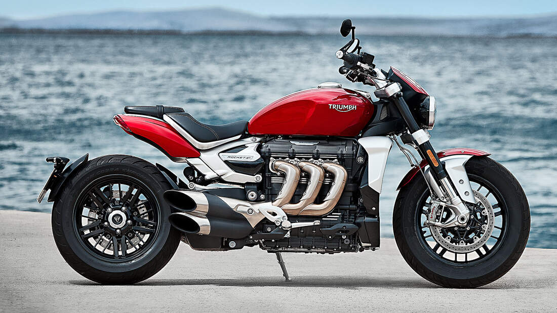 Triumph Rocket 3 R und GT: Hochleistungs-Muskelprotz in zwei Versionen ...