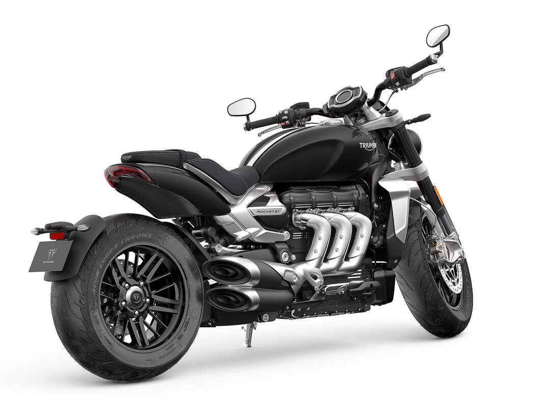 Triumph Rocket 3 R und GT: Hochleistungs-Muskelprotz in zwei Versionen ...