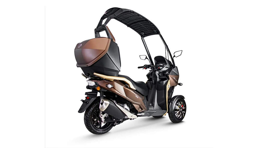 Dreiradroller nach Benelli-Vorbild: Adiva AD1 200 | MOTORRADonline.de