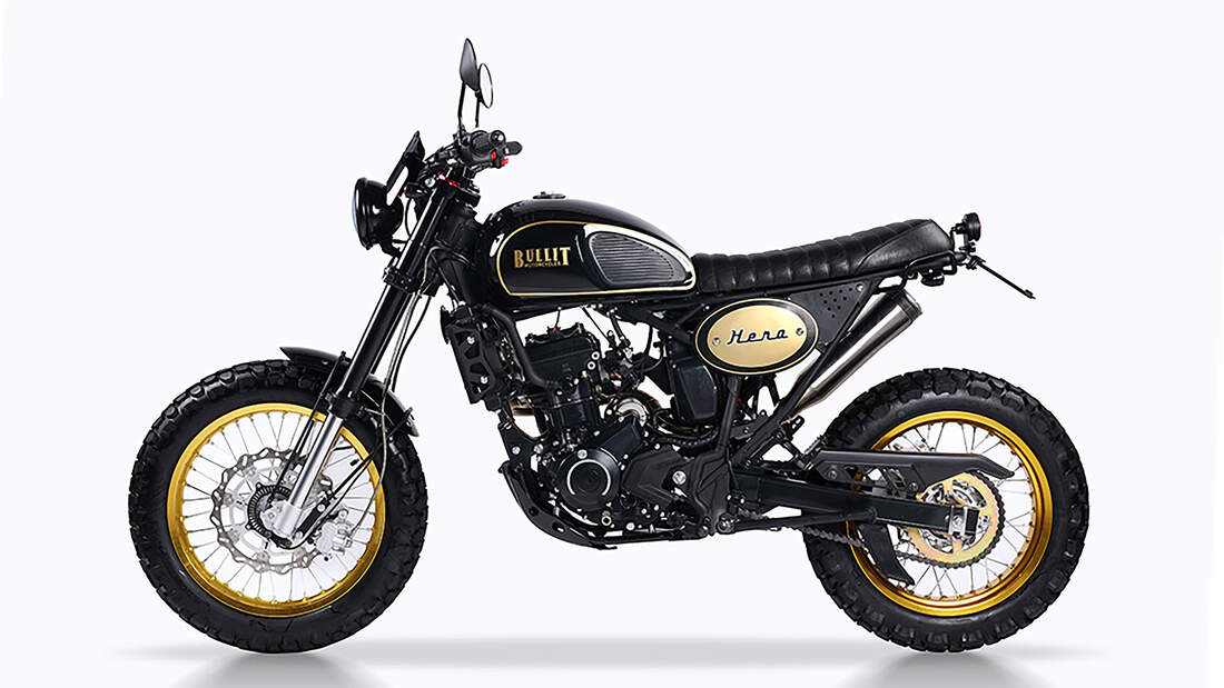 Bullit Hero 250: Scrambler-Held im Viertel-Liter-Zuschnitt ...