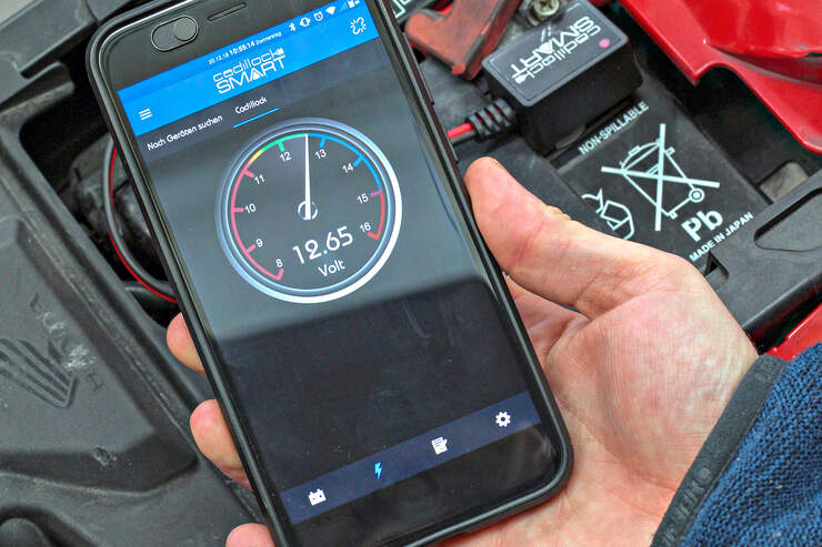 Cadillock Smart ausprobiert: Bluetooth-Batteriemonitor und App ...