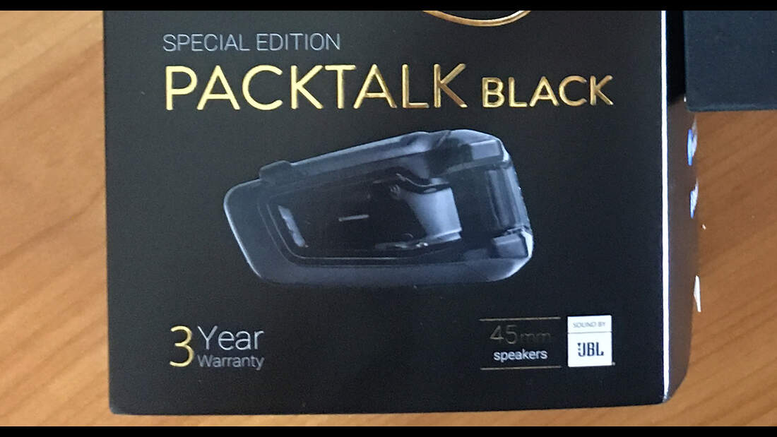 Cardo Packtalk Black ausprobiert: Edel im Auftritt, kräftig im Klang ...