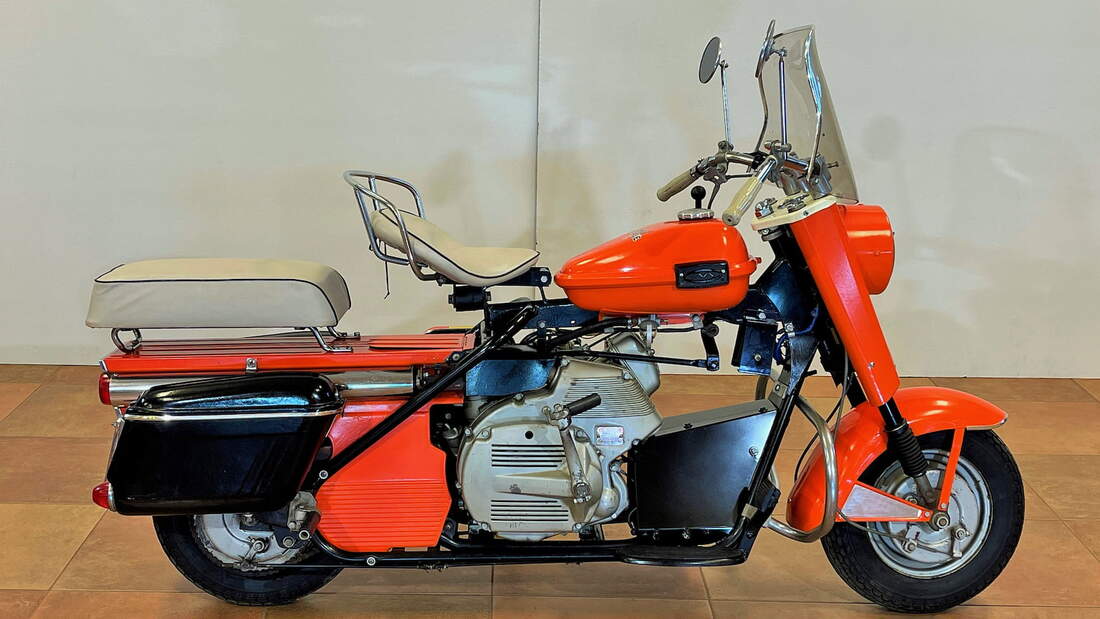 Ami-Exot Cushman Super Silver Eagle in Auktion | MOTORRADonline.de