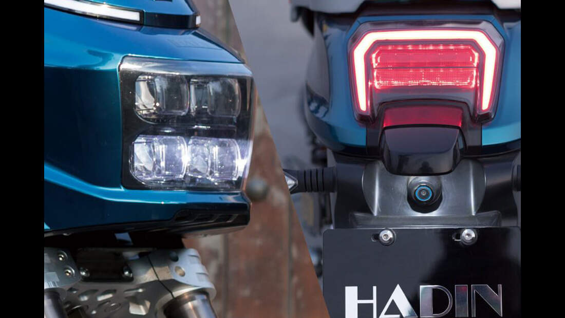 Hadin Elektro-Cruiser auf der EICMA 2019 | MOTORRADonline.de