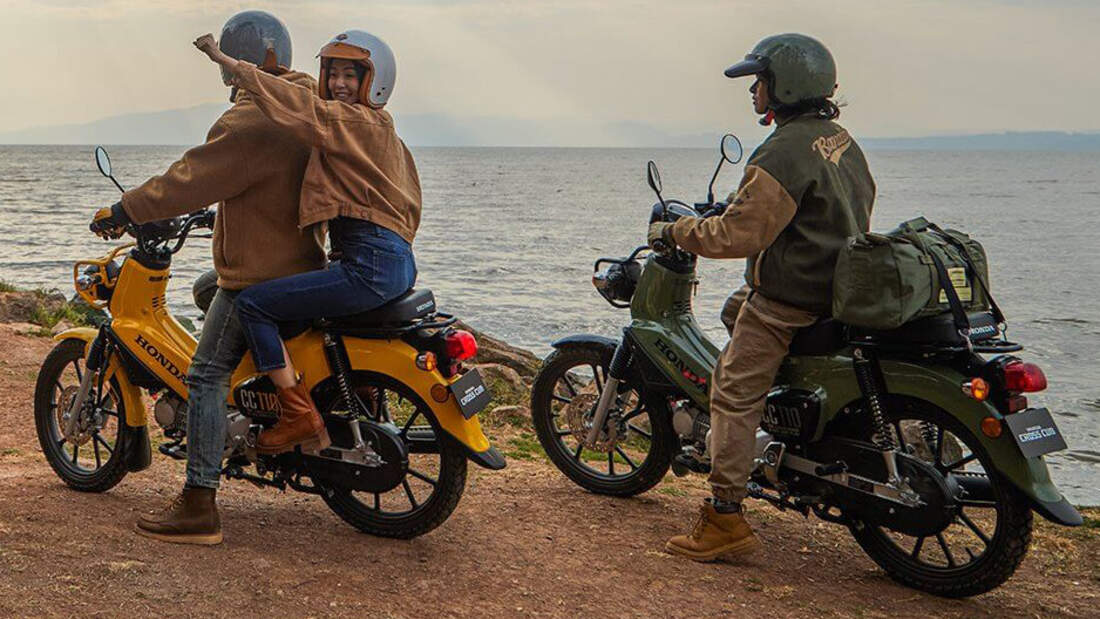 Welt-Bestseller als Retro-Scrambler: Honda Cross Cub CC 110 ...