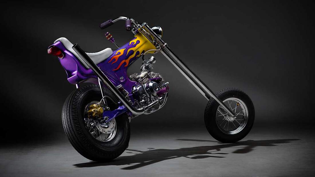 Honda Dax als Langgabler-Umbau | MOTORRADonline.de