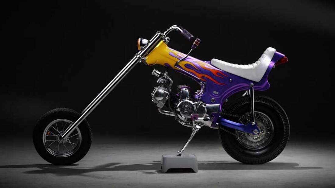 Honda Dax als Langgabler-Umbau | MOTORRADonline.de