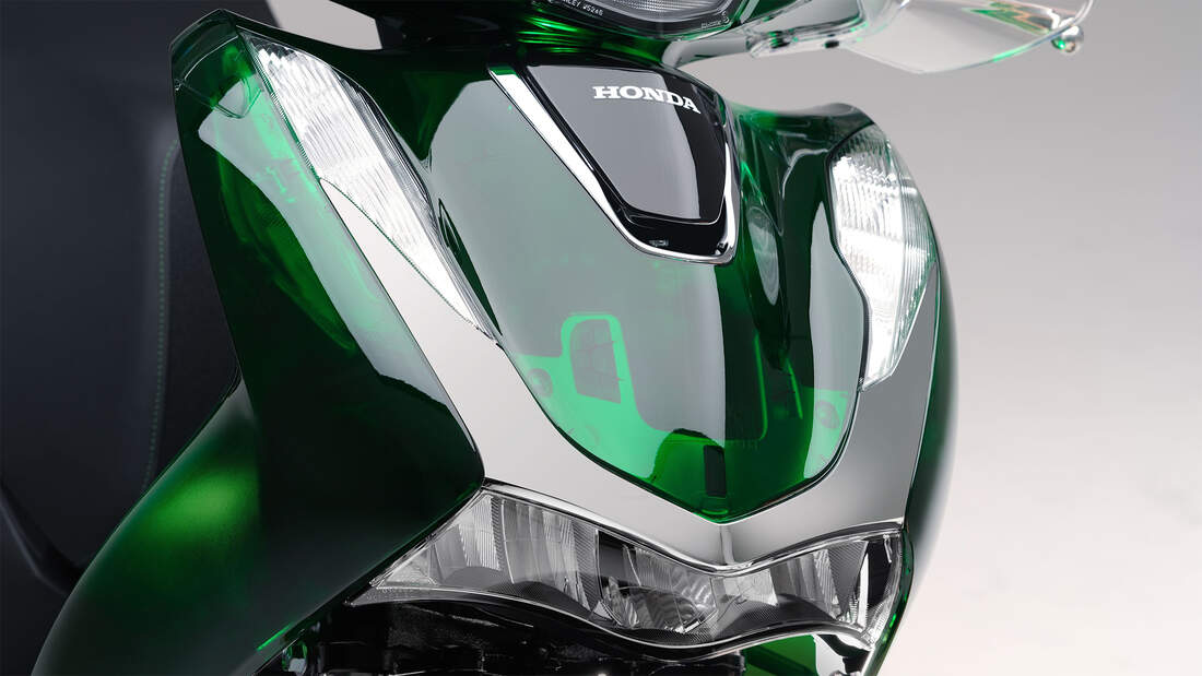Honda SH 125i und SH 150i Vetro 2024: Durchsichtige Roller ...
