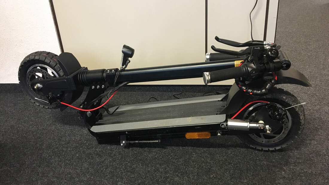 IO Hawk Exit Cross E-Scooter: Tretroller-Test im Gelände ...