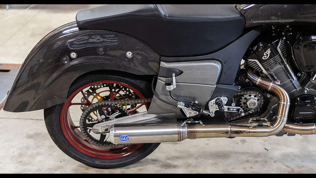 Indian Bagger Racer: Der Supertourer für die Rennstrecke ...