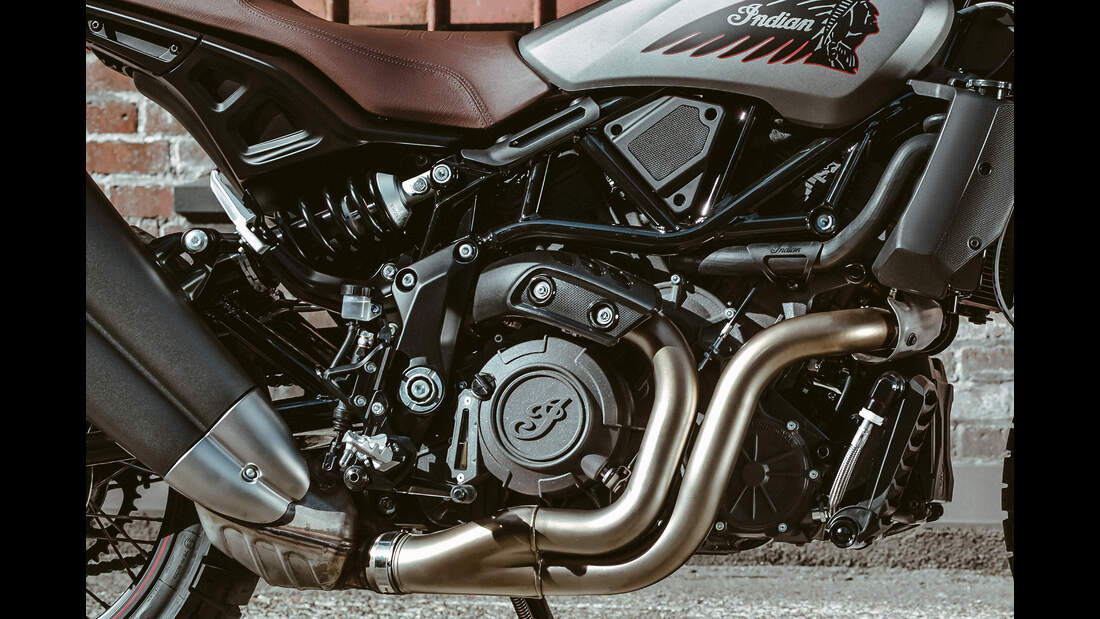 Indian FTR 1200 Rally (2020): Retro-Bike bekommt neuen Scrambler-Look ...