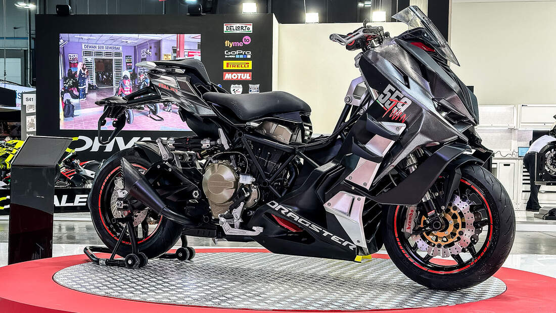 Italjet Dragster 559 Twin: Sport-Scooter mit 58 PS und Schaltung ...
