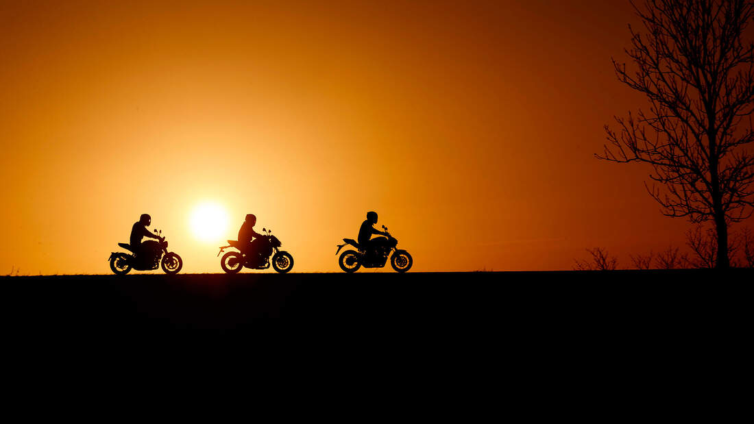 Kawasaki Z650, Triumph Trident 650, Yamaha MT-07 im Test ...