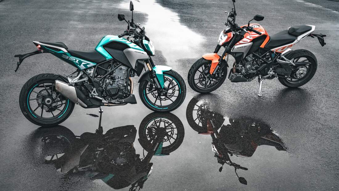 Kove Cobra 321 R: 2 Zylinder und Einarmschwinge | MOTORRADonline.de Kove Cobra 321 R: 2 Zylinder und Einarmschwinge | MOTORRADonline.de