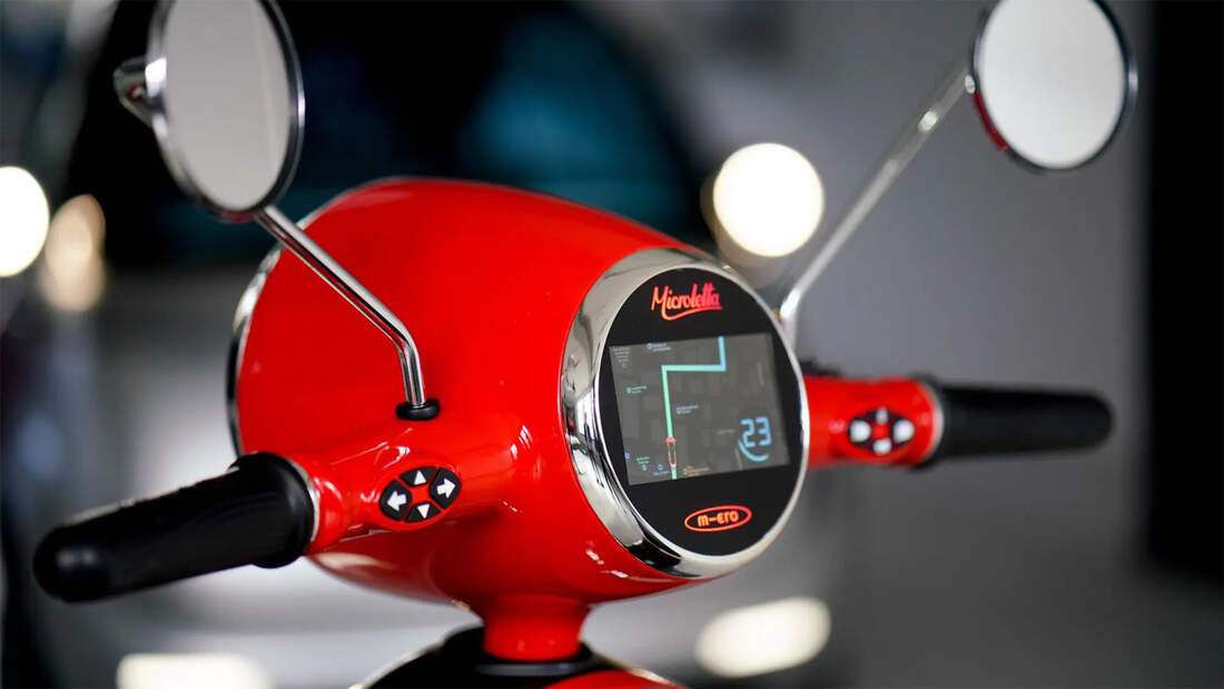 Dreirädriger Elektroroller Microletta: Prototyp vorgestellt ...