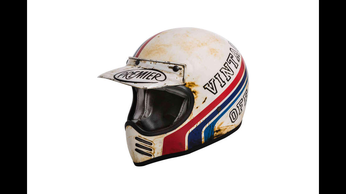Premier Retro-Helme mit Gebrauchsspuren-Dekor | MOTORRADonline.de