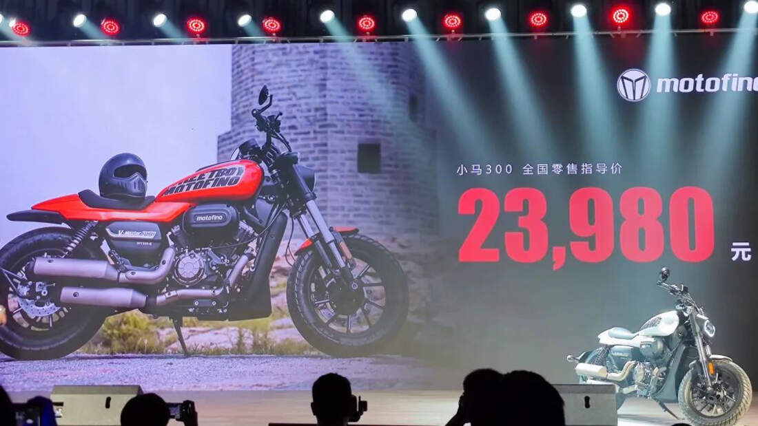 Motofino V-Maxter 300: Wie die Harley Sportster S | MOTORRADonline.de