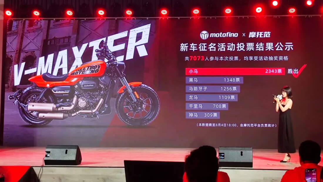 Motofino V-Maxter 300: Wie die Harley Sportster S | MOTORRADonline.de