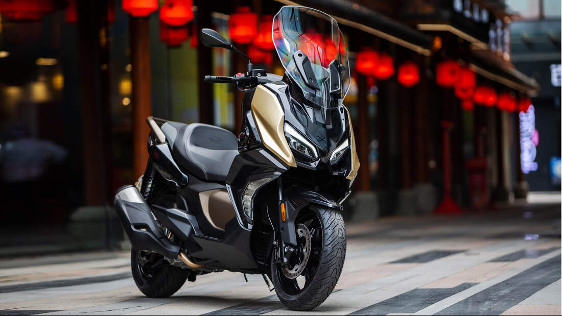 QJ Fortress 350: Maxi-Scooter für Europa aus China | MOTORRADonline.de