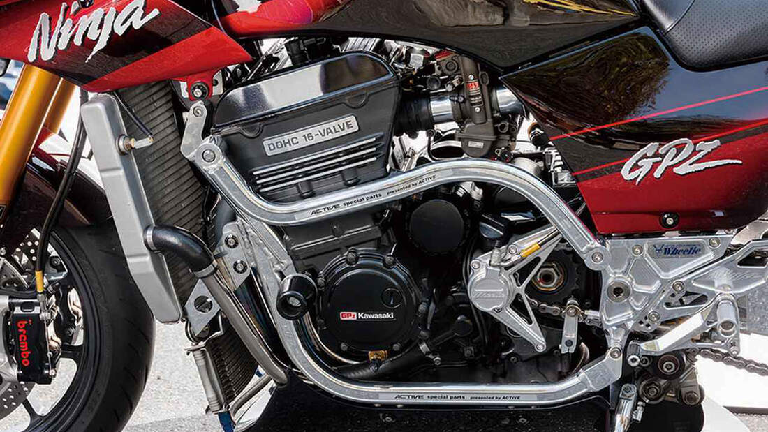 Vein veredelte Kawasaki GPZ 900 R von Shabon Dama | MOTORRADonline.de