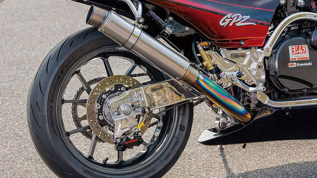 Vein veredelte Kawasaki GPZ 900 R von Shabon Dama | MOTORRADonline.de