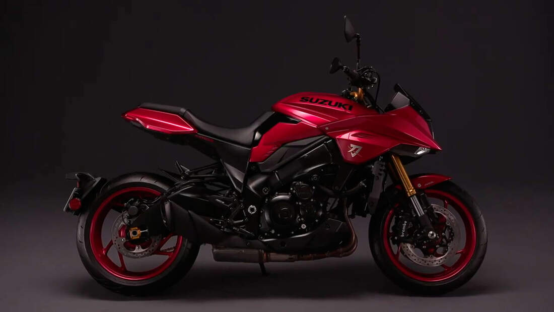 Suzuki Katana in Candy Darling Red Sondermodell | MOTORRADonline.de