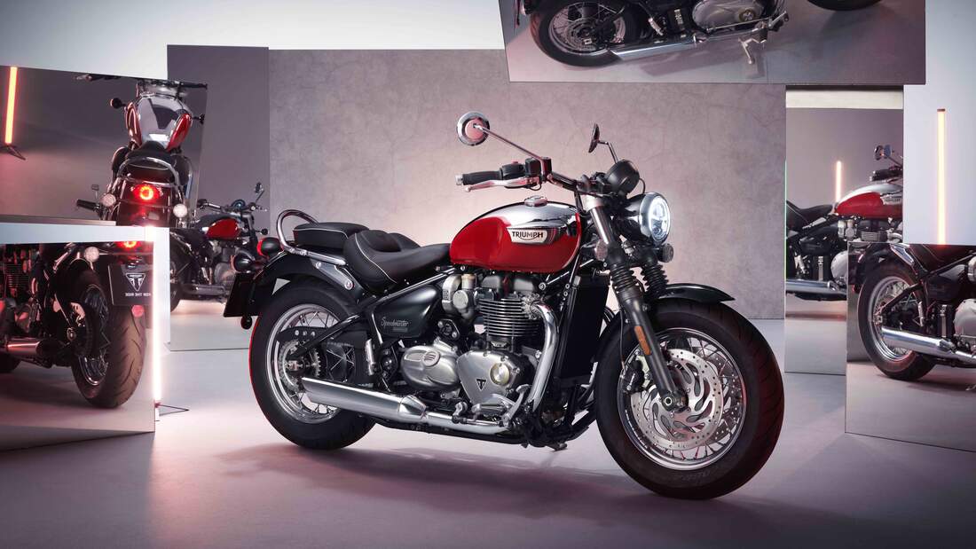 Triumph Chrome Collection mit 10 Sondermodellen | MOTORRADonline.de