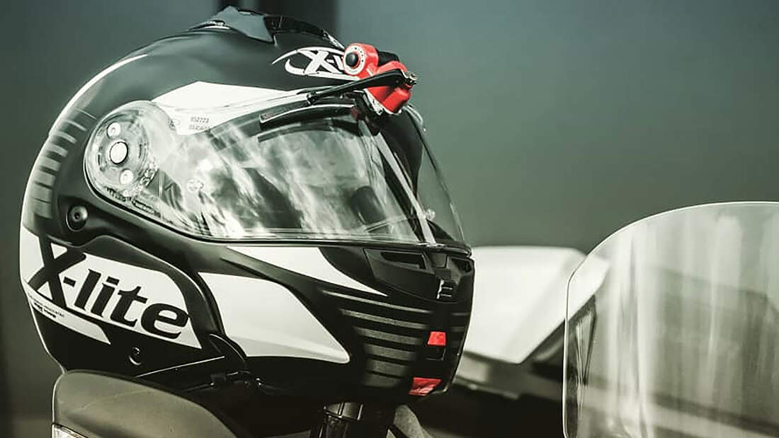 Wipey Motorradhelm-Scheibenwischer: Sicherer unterwegs bei Regen ...