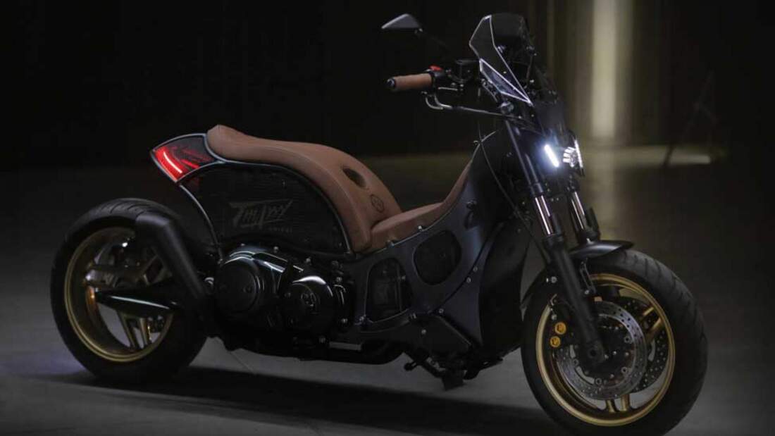 Yamaha Tmax-Umbau: Custombike auf Rollerbasis | MOTORRADonline.de