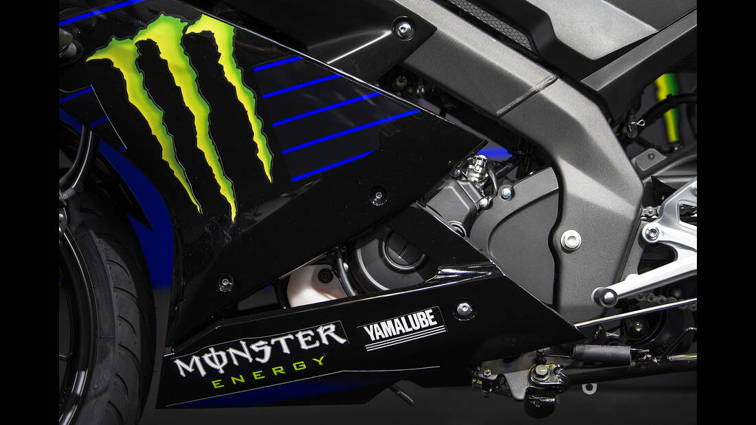 Yamaha YZF-R 125-Sondermodell: Monster MotoGP Edition | MOTORRADonline.de
