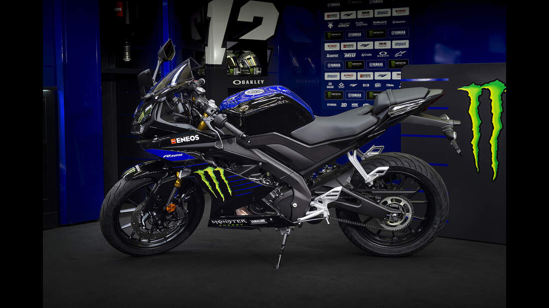 Yamaha YZF-R 125-Sondermodell: Monster MotoGP Edition | MOTORRADonline.de