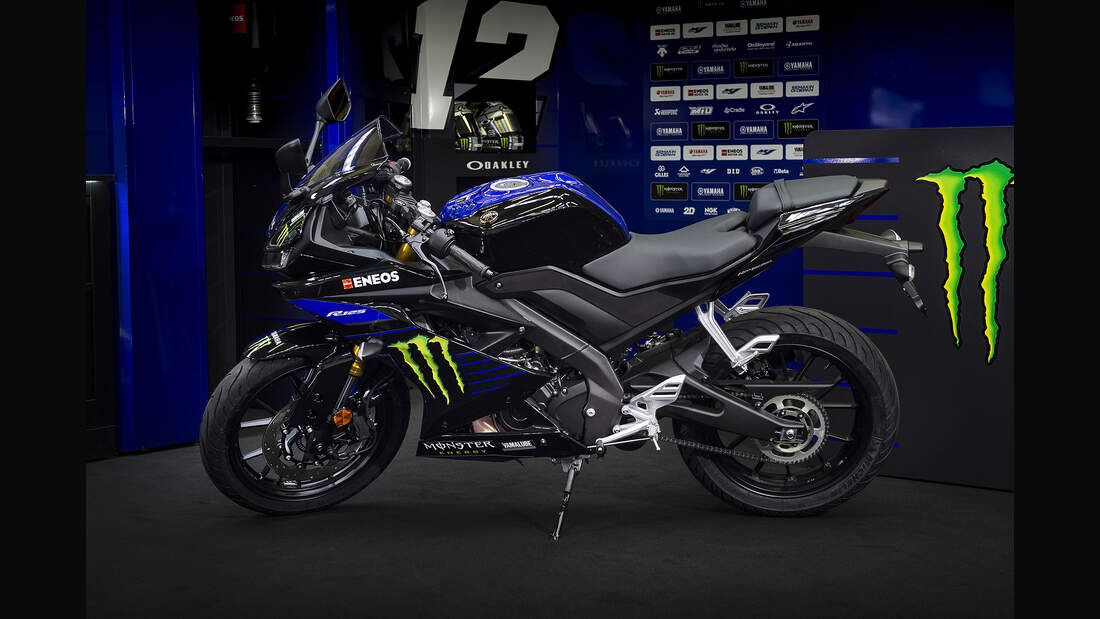 Yamaha YZF-R 125-Sondermodell: Monster MotoGP Edition - MOTORRADonline.de