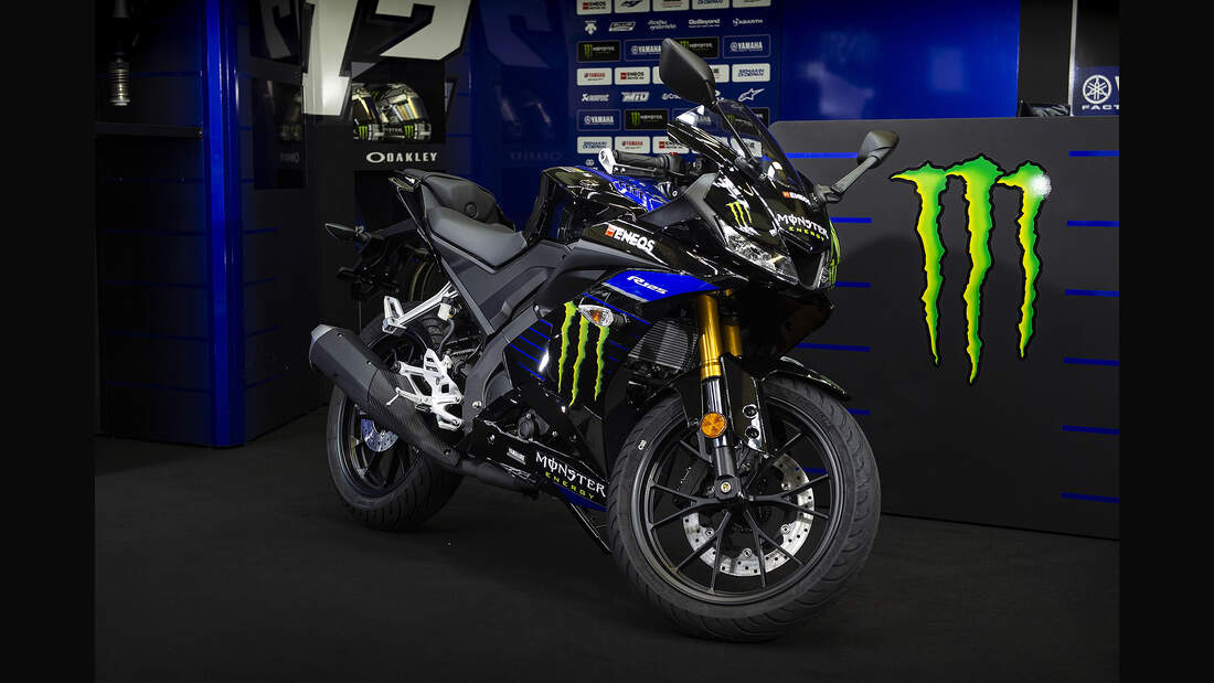 Yamaha YZF-R 125-Sondermodell: Monster MotoGP Edition - MOTORRADonline.de