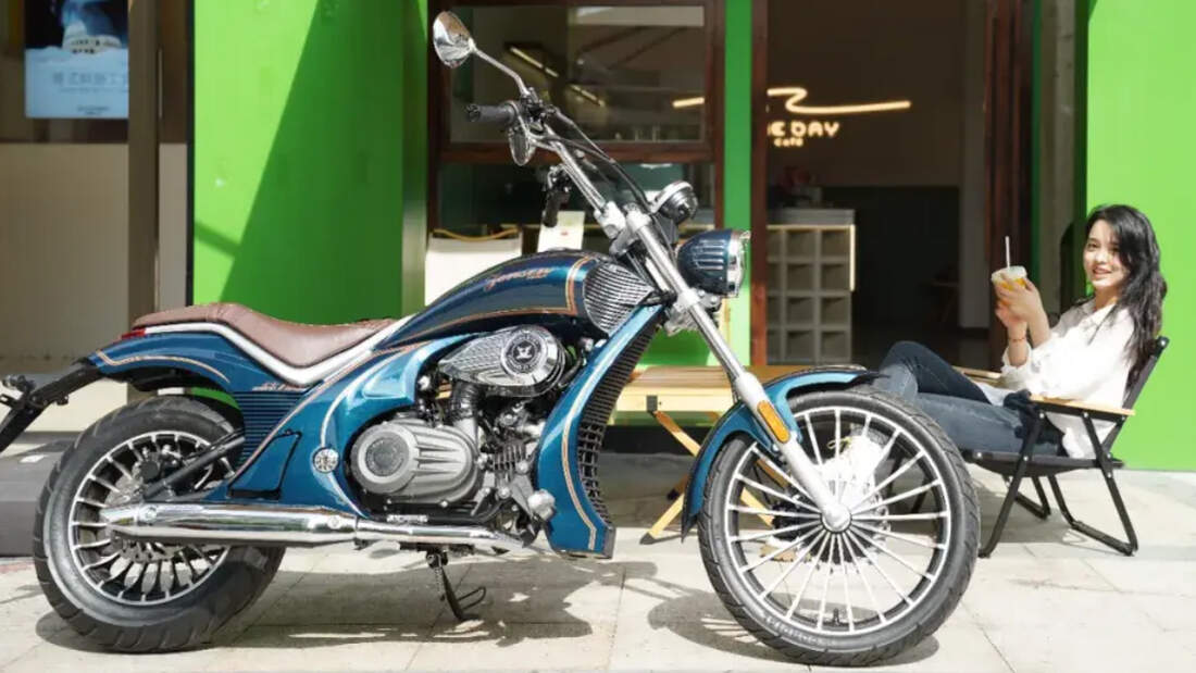 125er-Chopper mit Automatik: Zongshen Zonsen Yomi 125 ABS ...