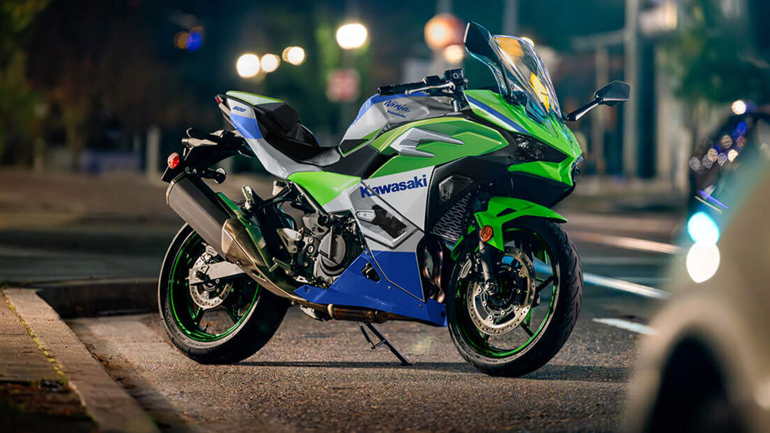 Kawasaki Ninja 40th Anniversary Edition 2024 in Retro-Farben ...
