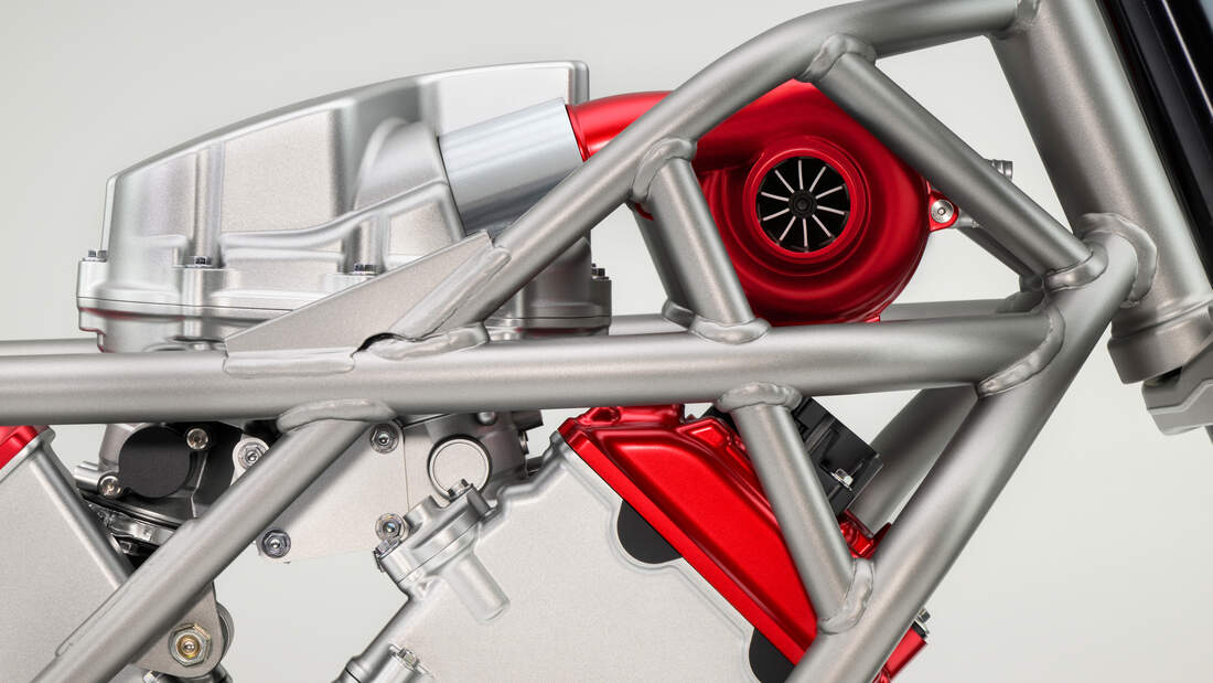 Honda V3 Turbo: mit allererstem Elektro-Turbo im Motorradbau ...