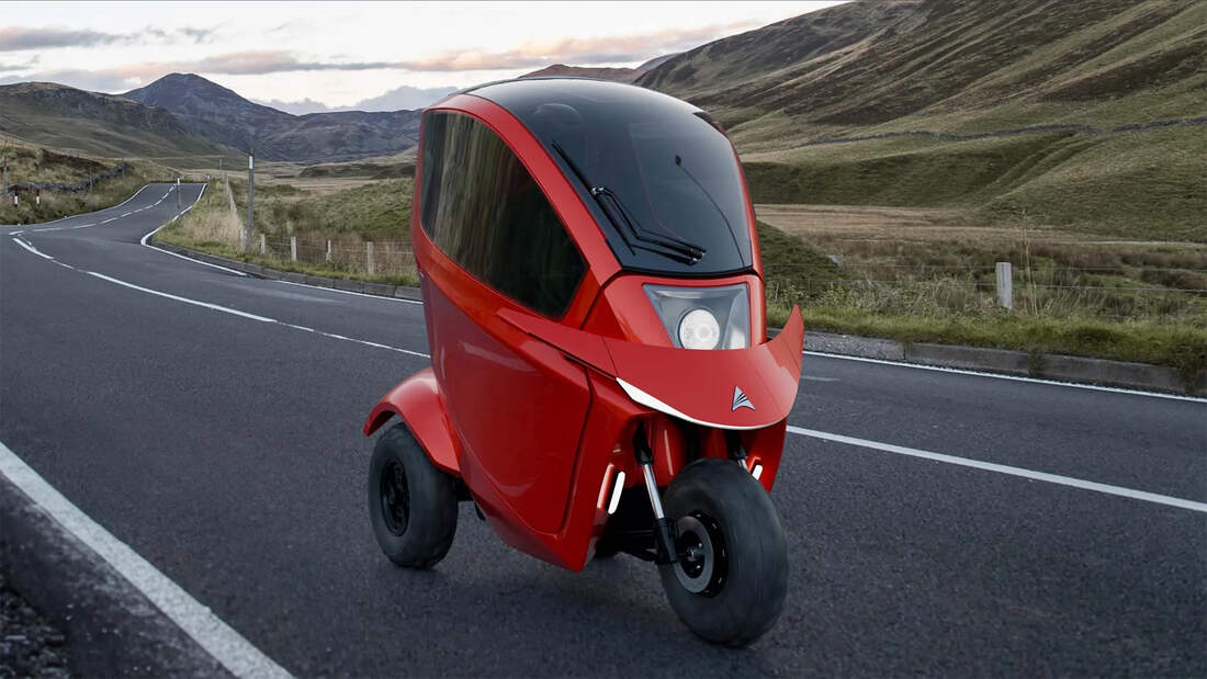 Avvenire Tectus: Elektro-Kabinen-Roller mit 3 Rädern aus Kanada ...