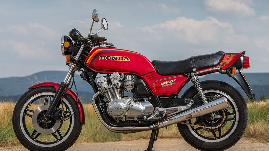 Auf Achse mit Honda CB 900 F Bol d‘Or, Honda CBX, Kawasaki Z 1000 ST ...