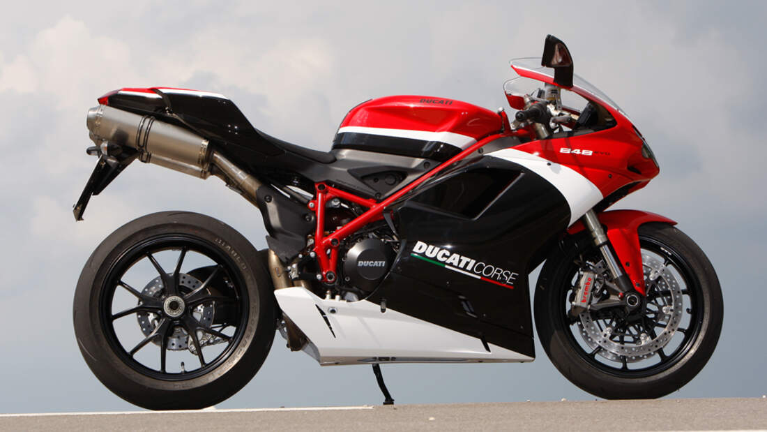 BMW, Ducati, Suzuki und Triumph Supersportler im Vergleichstest ...