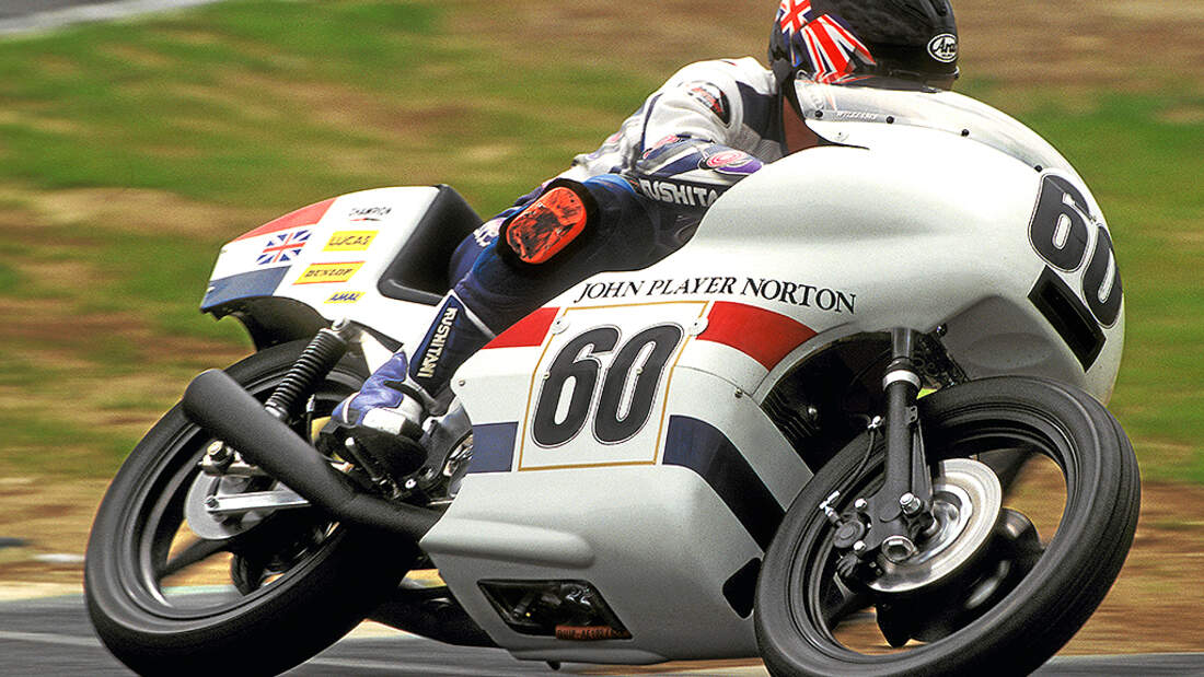 Die John Player Norton hat Motorradgeschichte geschrieben ...