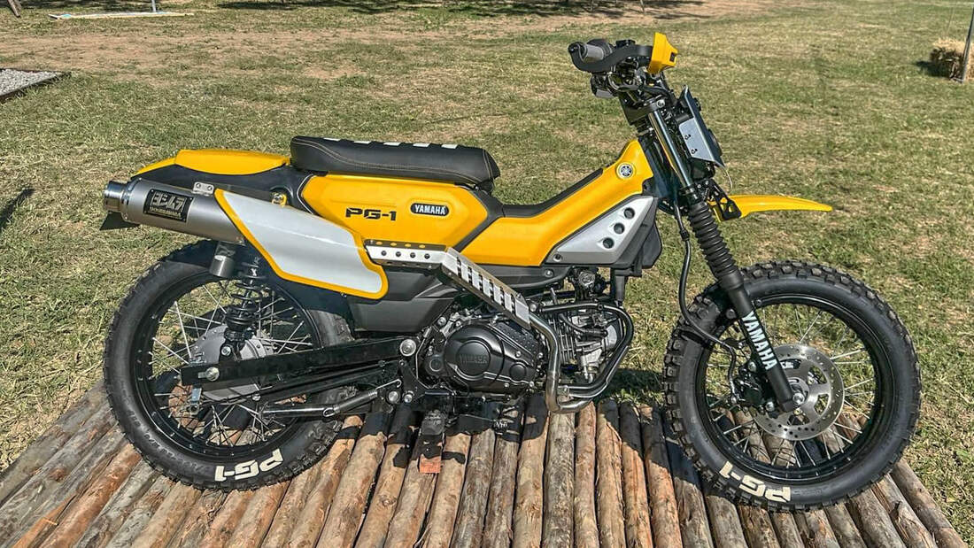 Yamaha PG-1 neu 2024: 100 Kilo leichter 125er-Scrambler | MOTORRADonline.de