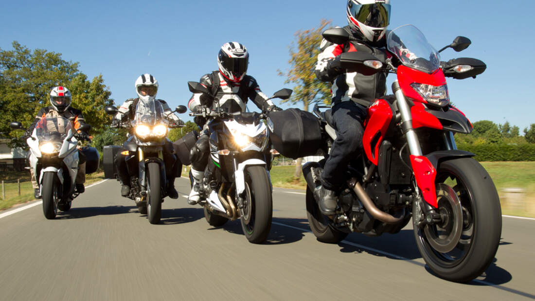 Vergleichstest Motorräder 800er-Klasse - MOTORRADonline.de