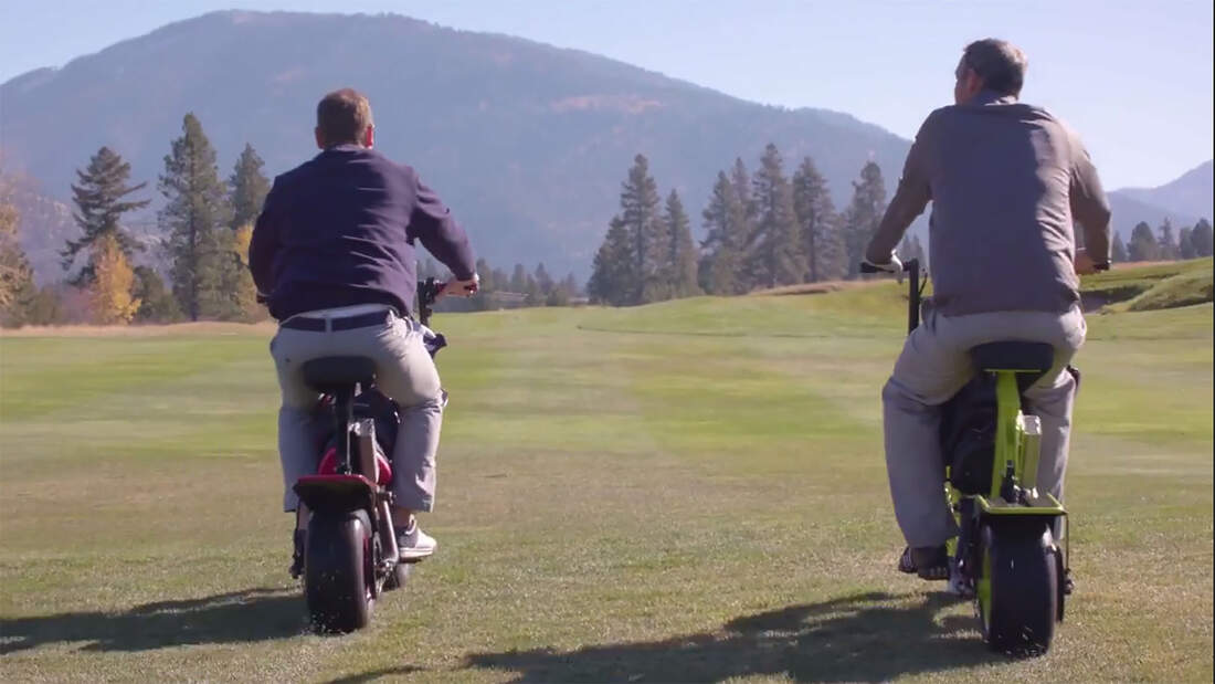 Sun Mountain Finn Scooter Golfplatz-Elektroroller | MOTORRADonline.de