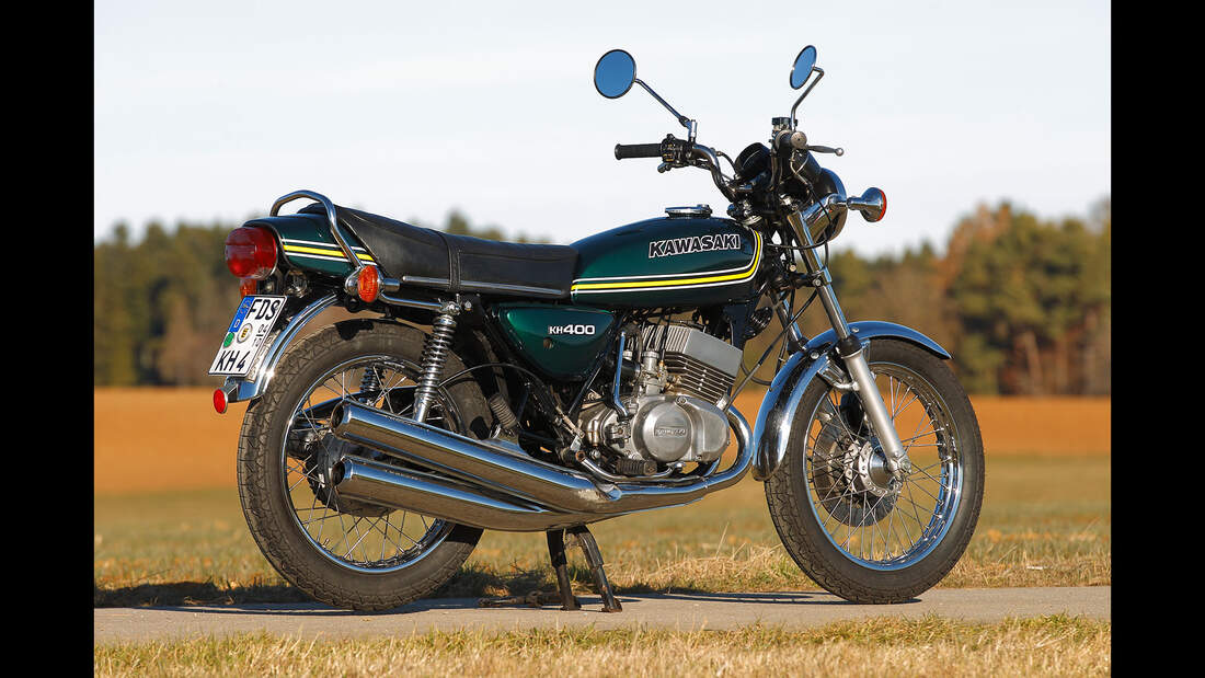 Kawasaki KH 400, Yamaha DT 400, Yamaha RD 400 - MOTORRADonline.de