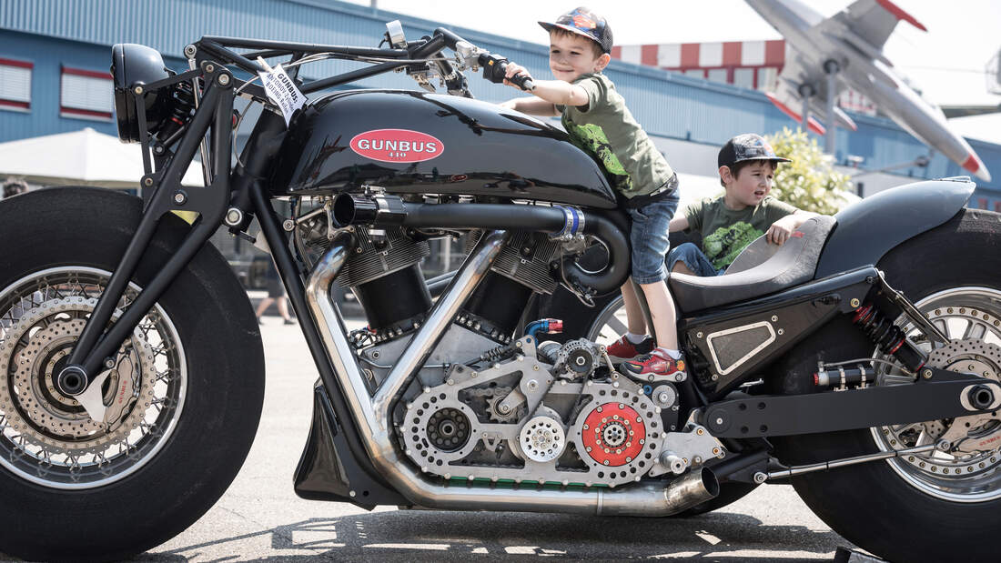 Gunbus 410 das größte fahrbare Motorrad der Welt - MOTORRADonline.de
