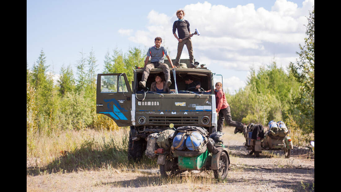 Film „972 Breakdowns“: Mit Ural-Gespannen auf dem Landweg nach NY ...